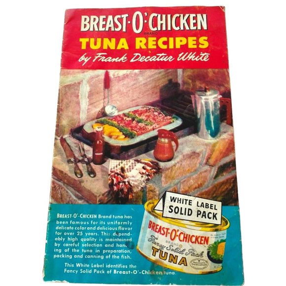Kitchen | Breast O Chicken Tuna Recipes Vintage Cookbook Recipes ...